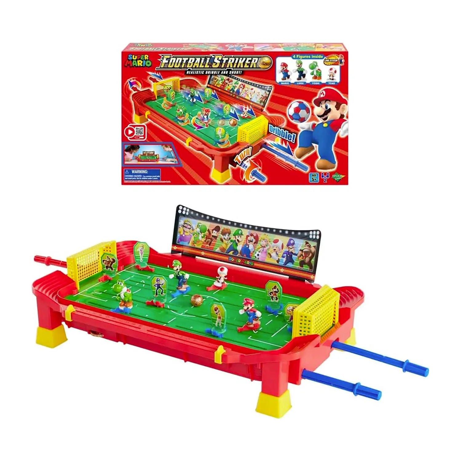 Super Mario Soccer Striker Tabletop Game – Learning Express Toys ...